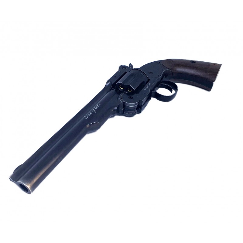Vzduchový revolver ASG Schofield 6" Černý 4,5mm